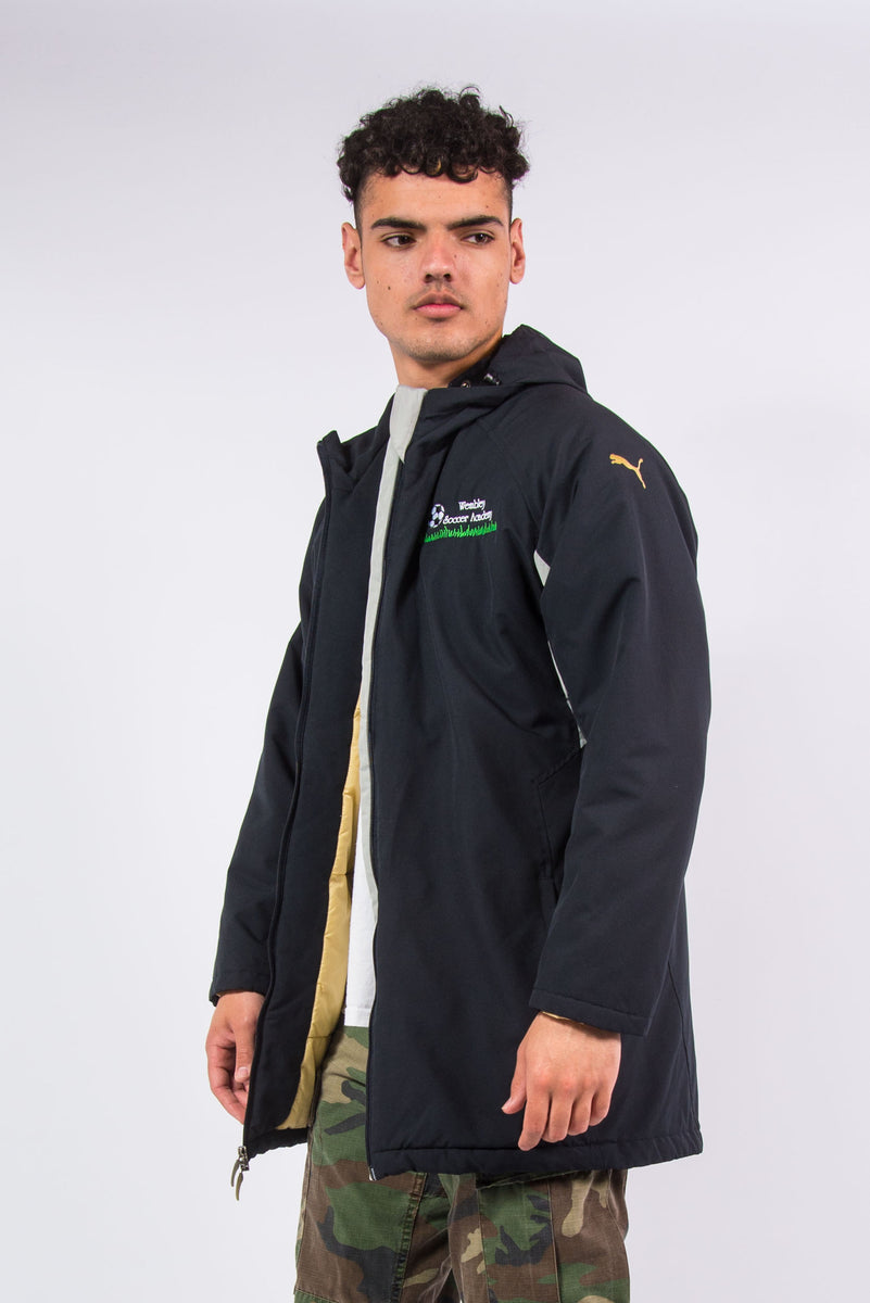 Puma Football Manager Coat Wembley Soccer Academy – The Vintage Scene